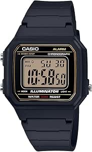 Casio Men's W-217H-9AVCF Classic Digital Display Quartz Black Watch ...