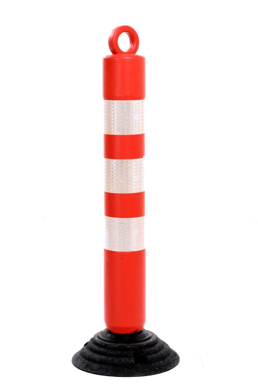 Darit Spring Post Safety Road Bollards Parking Block Barricades Rubber ...