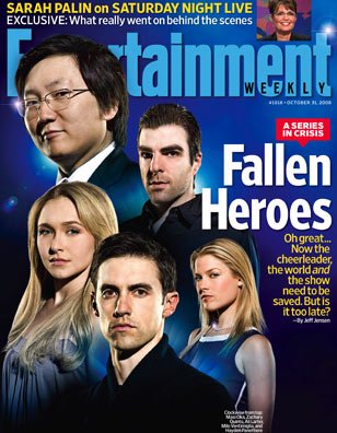 Entertainment Weekly Magazine Heroes October 31, 2008 Issue ...