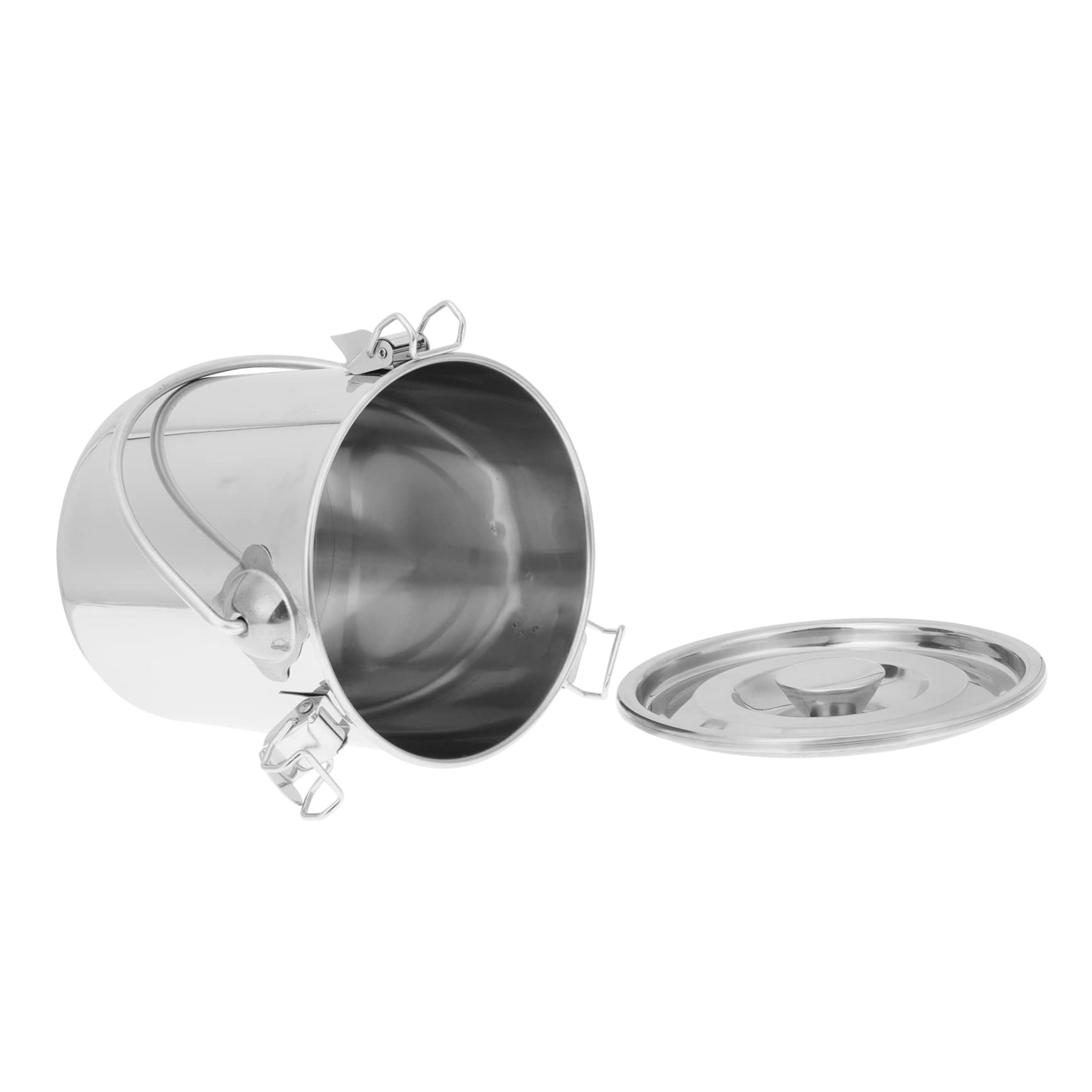 Stainless Steel Small Bucket With Buckle Camping Bucket Water Storage ...