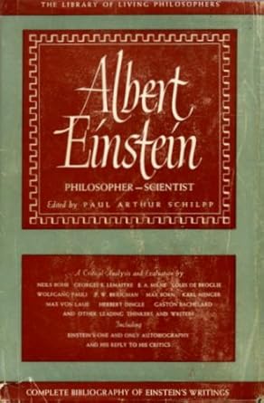 Albert Einstein : Philosopher - Scientist: Schilpp, Paul Arthur (ed ...