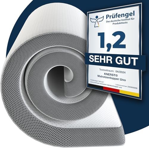 Amazon.de: KNERST® Topper 120x200 cm - 7-Zonen-Komfort ...