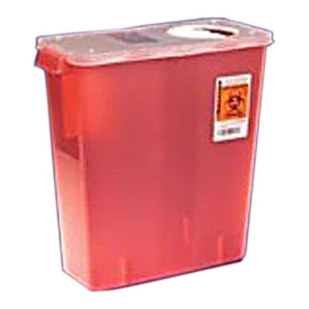 Med-Plus 8527R Multi-Purpose Container with Rotor & Hinged Opening Lid ...
