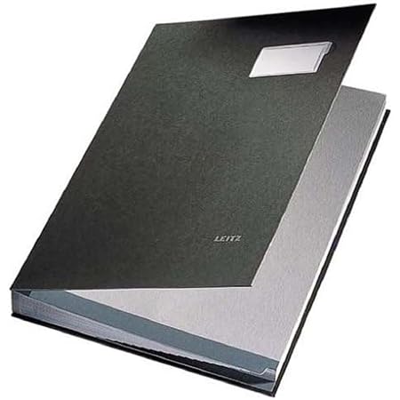 Leitz 57010095 PP Signature Book - Black : Amazon.co.uk: Stationery ...