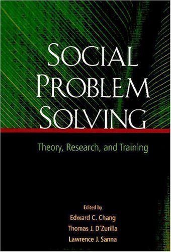 Amazon.com: Social Problem Solving: Theory, Research, and Training ...