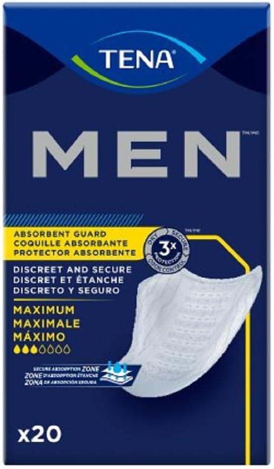 Amazon.com: Certainty Men's Guards, Maximum Absorbency, 52.0ea : Health ...