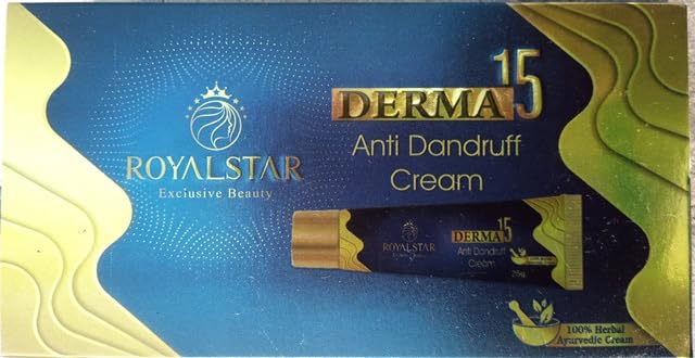 ROYALSTAR Derma 15 Anti Dandruff Hair Cream 25g : Amazon.in: Beauty