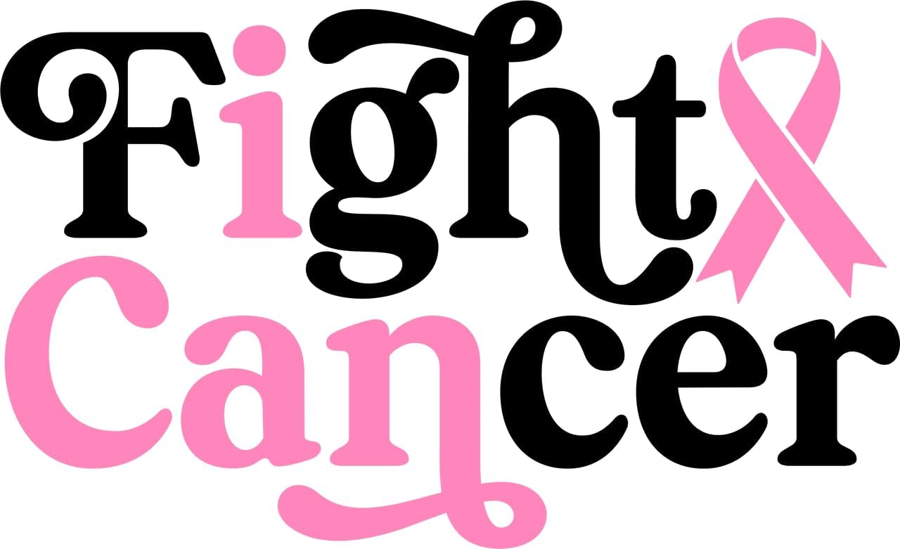Amazon.com: Fight Cancer |Breast Cancer | Awareness Month | Great Gift ...