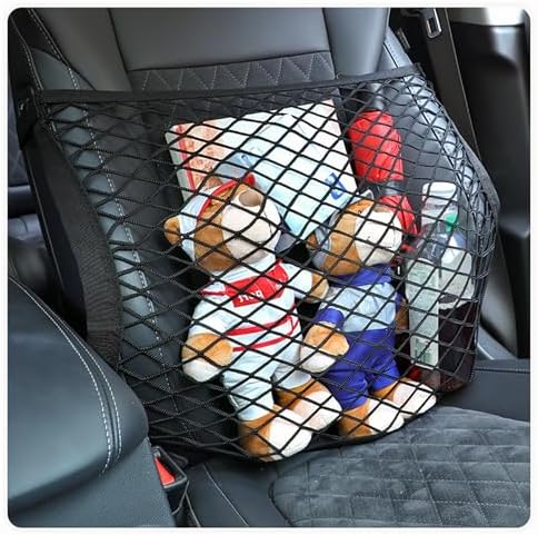 Amazon.com: Kaishengyuan Car Seat Net, Double Layer Expandable Front ...