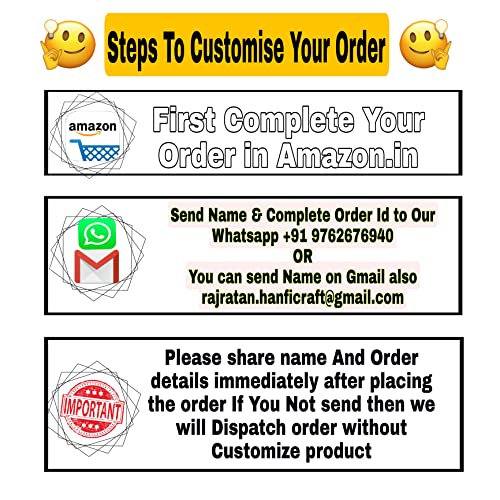 Personalized Name On Rice Keychain Customizable Handmade White Glass ...