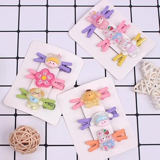 Amazon.com : ROCXY Colorful Hair Accessories Beautiful Hair Clips for ...
