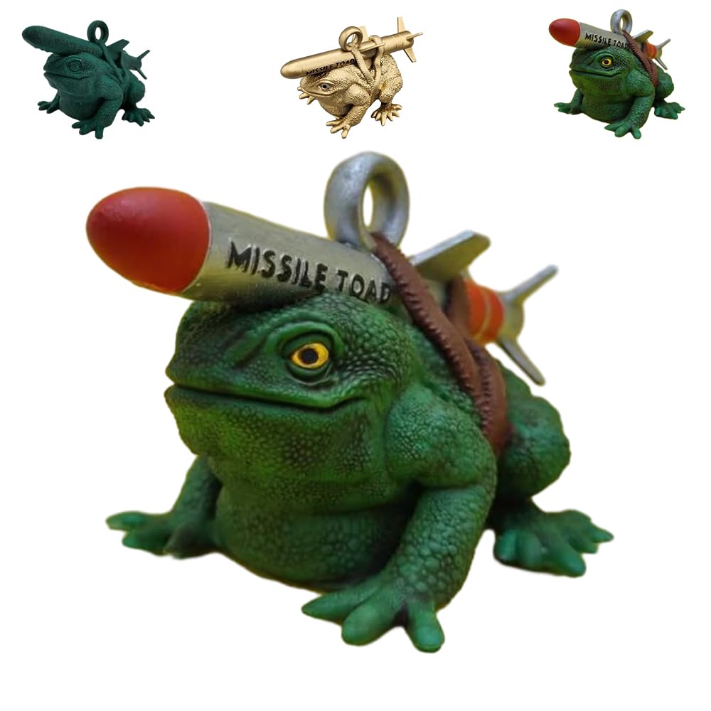 Amazon.com: Toad Holiday Ornament, Mistletoe Christmas Ornament ...