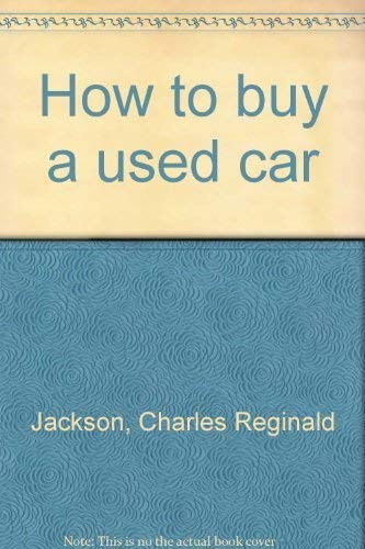 Buy How to Buy a Used Car Book Online at Low Prices in India | How to ...
