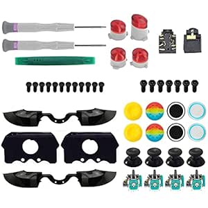 Amazon.com: Onyehn 30 in 1 Replacement Game Contoller Repair Kit ...