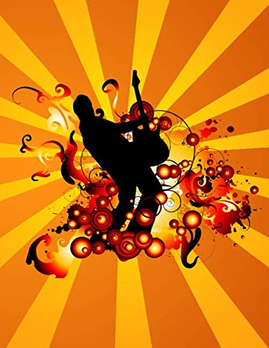 Rock Star Journal: Creative Journal: 8.5 x 11, Cream Paper, 5mm Dot ...