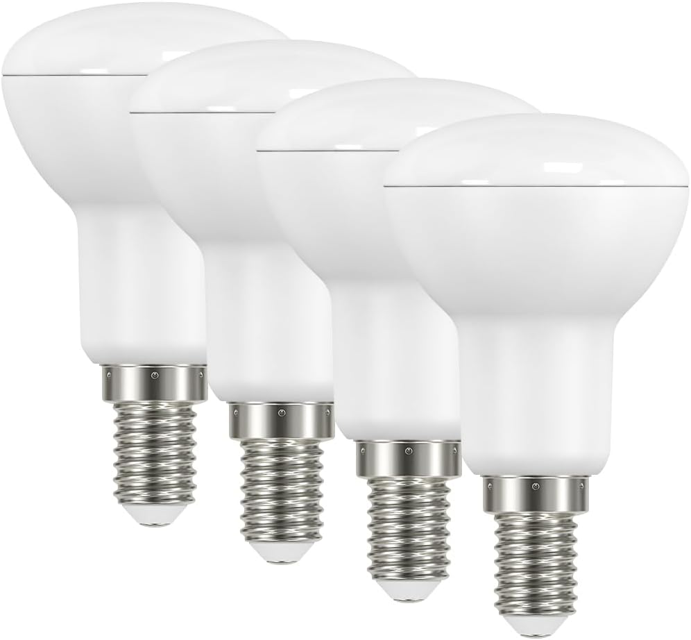 E14 LED Light Bulb, R50 Reflector Bulb Small Screw, 4.9W 450lm, 40W ...