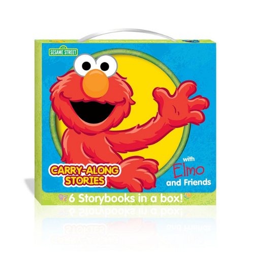 Sesame Street Elmo Carry Along Stories Storybook Tote: Piggy Toes Press ...