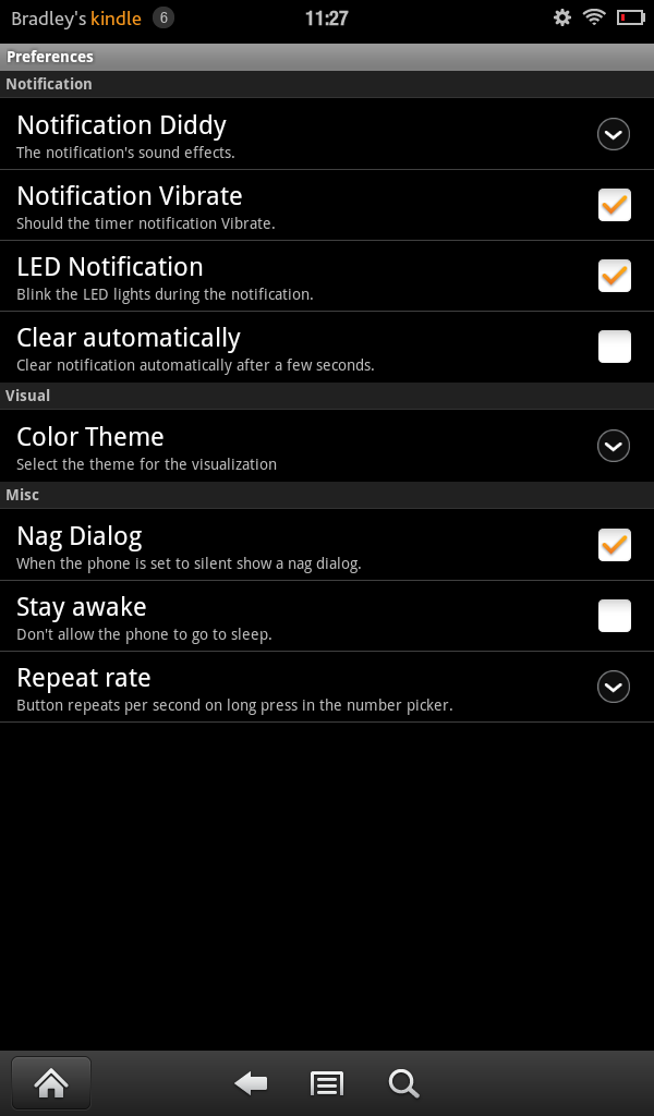 Timer for Kindle - App on Amazon Appstore