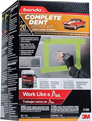 Amazon.com: Bondo 31566 Dent Repair Kit : Automotive