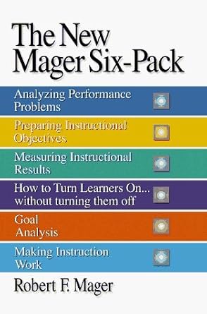 By Robert F. Mager - The Robert Mager Six Pack (3rd) | Amazon.com.br