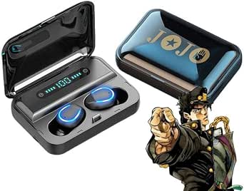 Amazon.co.jp: JoJo's Bizarre Adventure Wireless Earphones, Jotaro Kujo ...