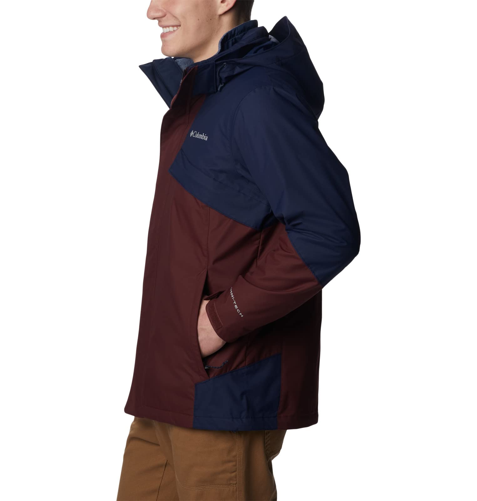 Snapklik.com : Columbia Mens Bugaboo II Fleece Interchange Jacket
