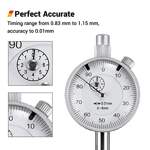 Snapklik.com : 13 Pcs Bosch Injection Pump Timing Tool Kit VE Pump Dial ...