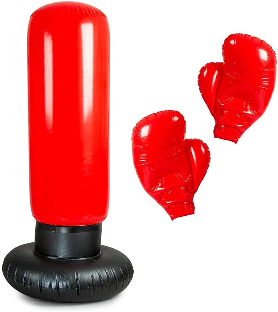 YBG Toys™ INFLATABLE GIANT BOXING TOWER FOR CHILDREN – BigaMart