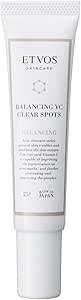 Amazon.co.jp: ETVOS Balancing VC Clear Spots, 0.9 oz (25 g), Shiny Sebum Rough Prevention, Serum ...