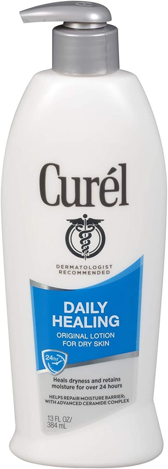 Amazon.com: Curel Fragrance Free Lotion, Sensitive Hypoallergenic ...