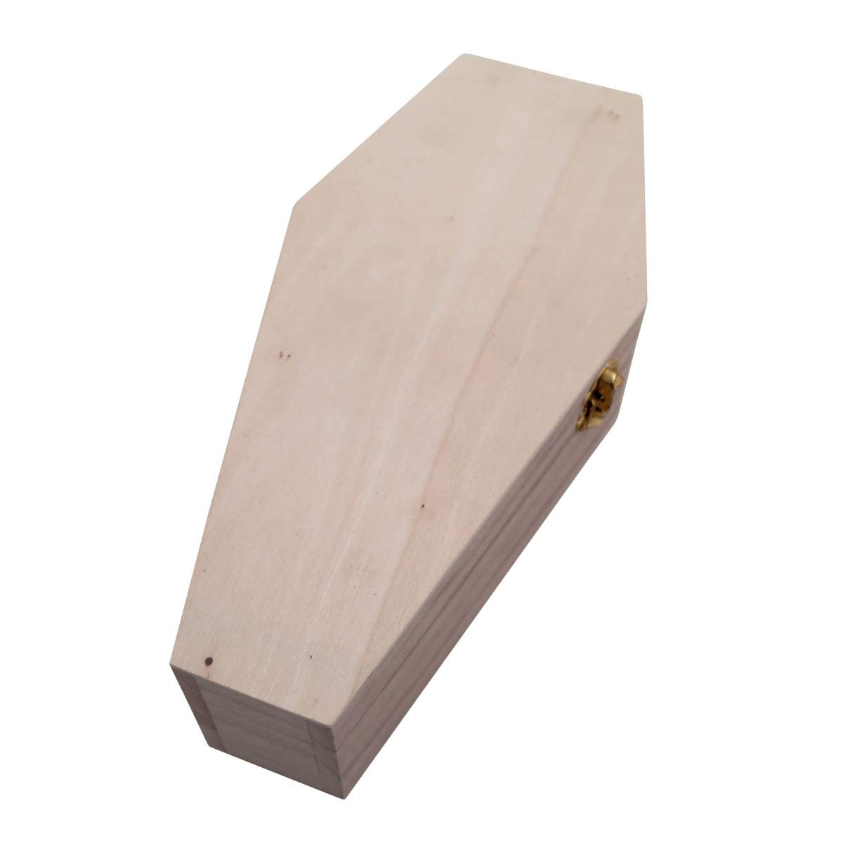 wooden small animal coffin natural finish - size M for small pets ...