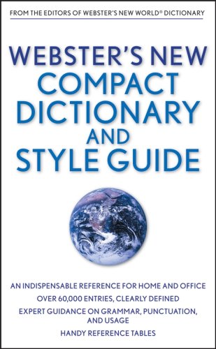 Amazon.com: Webster's New Compact Desk Dictionary and Style Guide ...