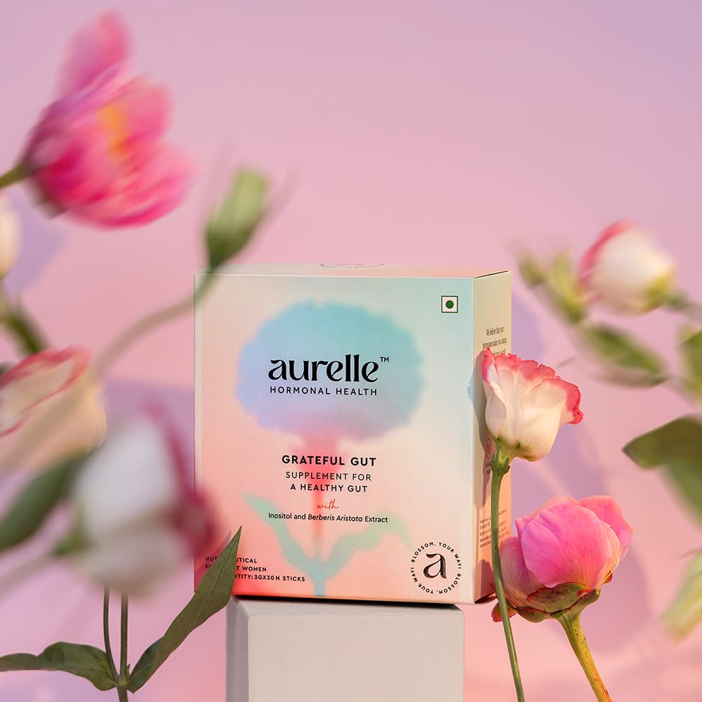 Buy Aurelle Grateful Gut - Anti-Obesity Supplement for PCOS | Reduces ...