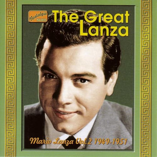 Amazon.com: Lanza, Mario: The Great Lanza (1949-1951) : Mario Lanza ...