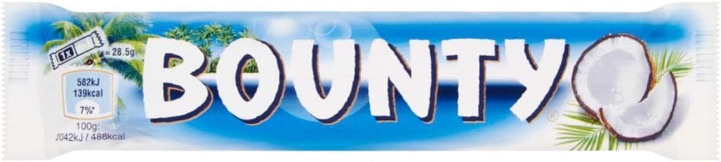Amazon.com : Bounty Milk Chocolate Bar, CASE, 24x57g_AB : Grocery ...