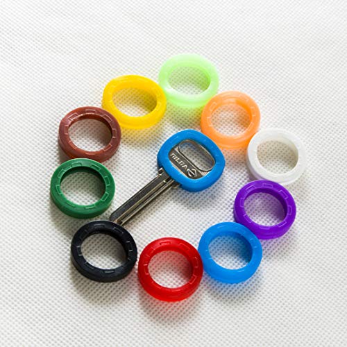 Snapklik.com : 40 Pack Silicone Key Cap Tags,Plastic Key Identifier ...