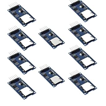 Amazon.com: Micro Arduino SD Card Module TF Card Read and Write SPI ...