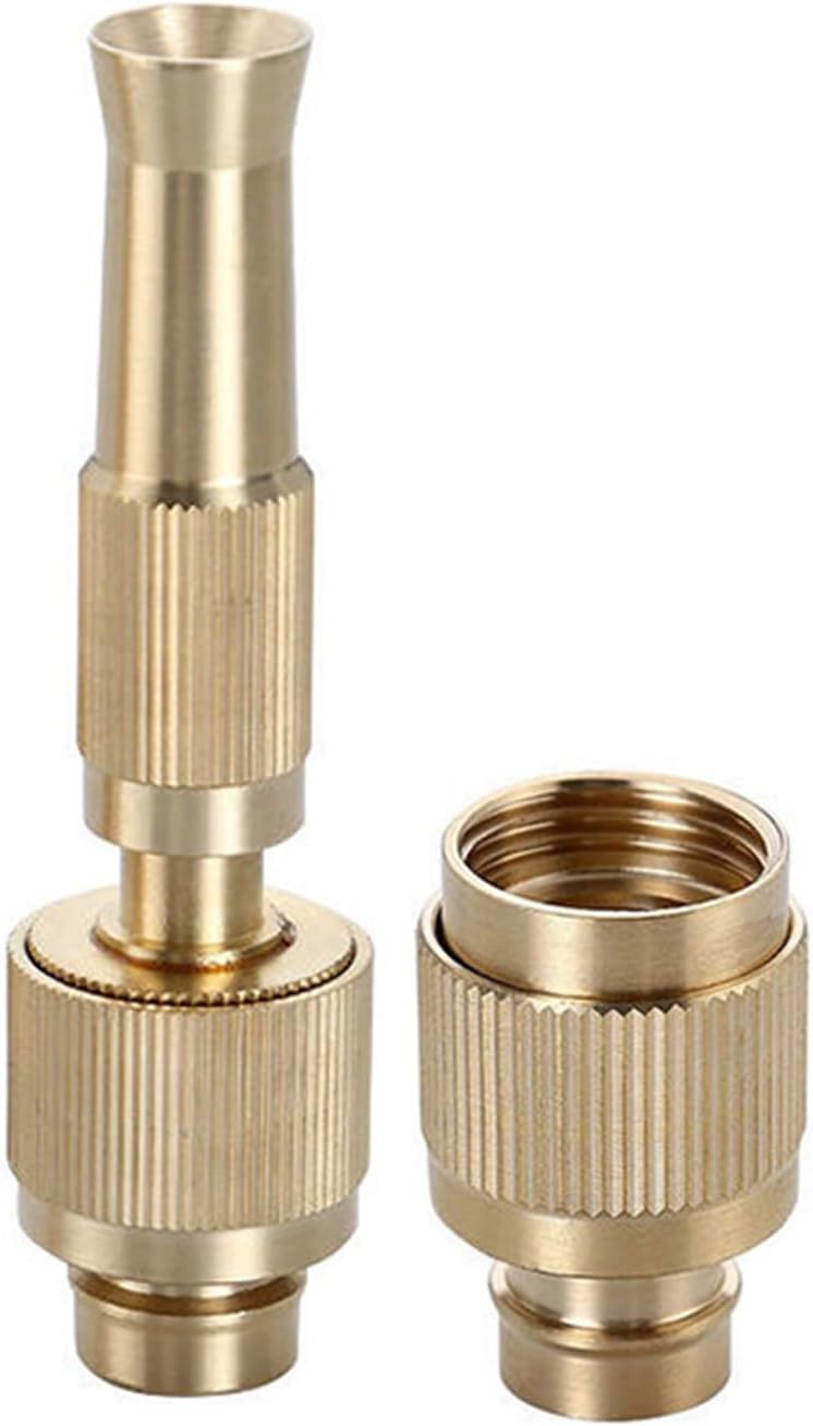 Amazon.com: High-Pressure Brass Water Spray Gun, Brass Adapter Snap-On ...