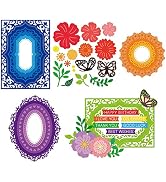 Amazon.com: INFUNLY Layering Frame Cutting Dies Irregular Rectangle ...