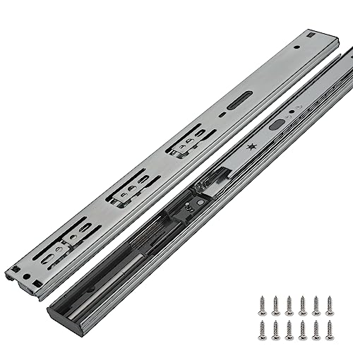 Snapklik.com : LONTAN Drawer Slides 16 Inch Soft Close Drawer Slides 2 ...