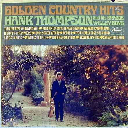 HANK THOMPSON - golden country hits CAPITOL 2089 (LP vinyl record ...