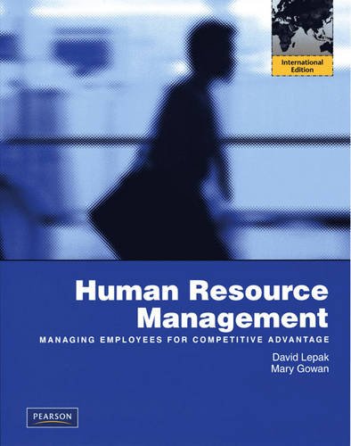 Human Resource Management: International... by Lepak, David