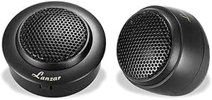 Lanzar DCT 1 inch Silk Dome Neodymium Flush/Surface/Angle Mount Tweeter ...