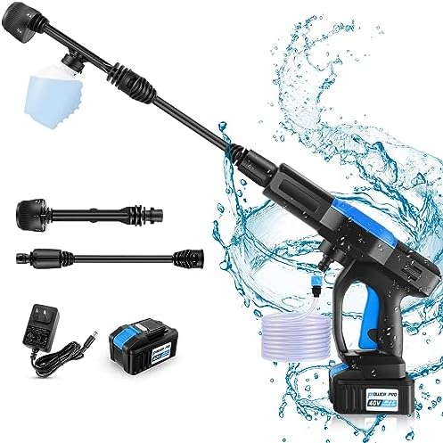 Amazon.com : Electric Pressure Washer, 652 PSI Cordless Pressure Washer ...