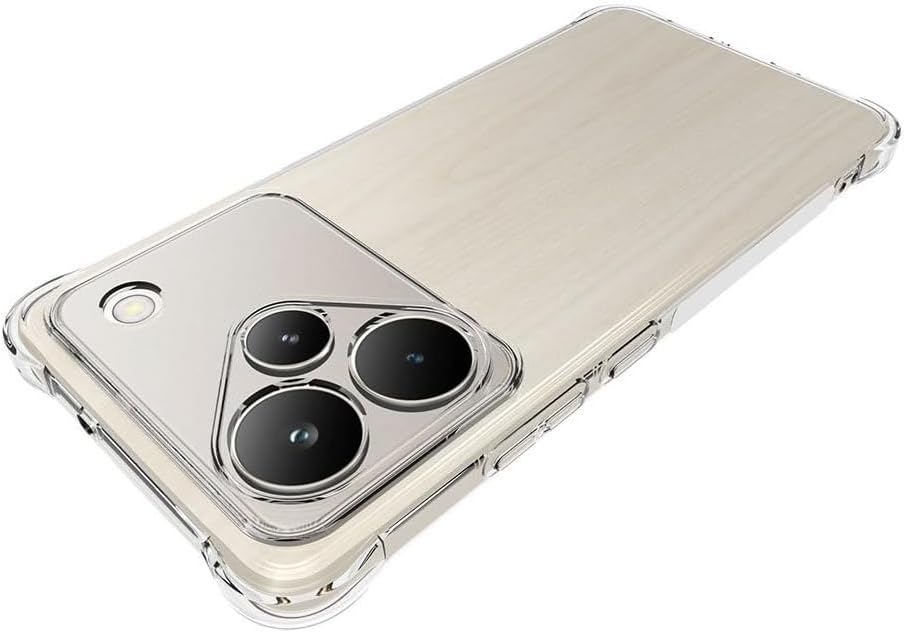 BlazeTech for |[ Realme P4 Pro 5G ] Back Case Cover Flexible TPU Bumper ...