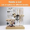 Amazon.com: YOOLENS Jewelry Holder Organizer 4 Tier Earring Organizer ...