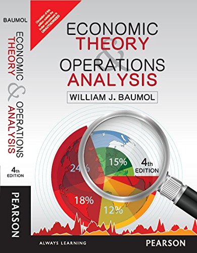 Economic Theory and Operaions Analysis: Baumol: 9789332549586: Amazon ...
