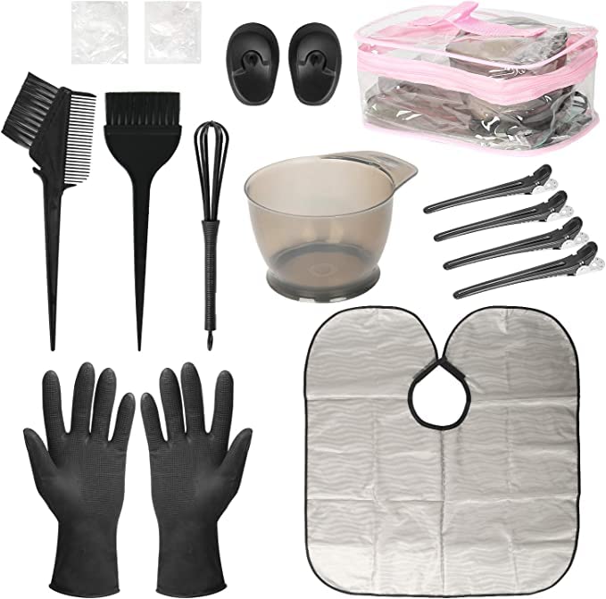 Amazon.com: Xarchy Professional Hair Dye Kit Hair Coloring Products ...