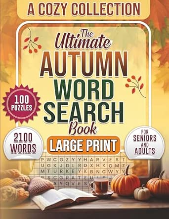 Amazon.com: The Ultimate Autumn Word Search Book: A Cozy Collection of ...