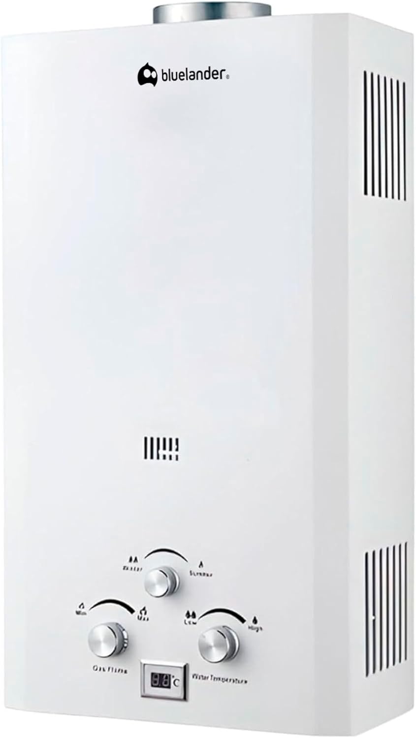 Bluelander Calentador de Agua Electrico para Hogar 6 Litros/Minuto, 1 ...